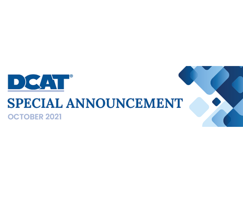 Press Release - October 20, 2021 - DCAT